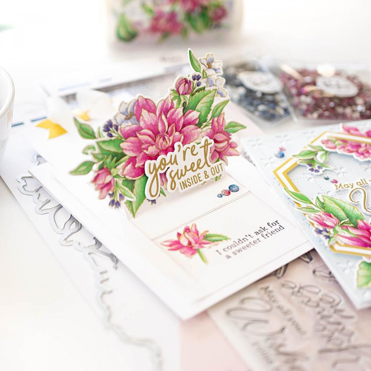 Pinkfresh Studio Die - A2 Slider - Bastel-Welt Schobes