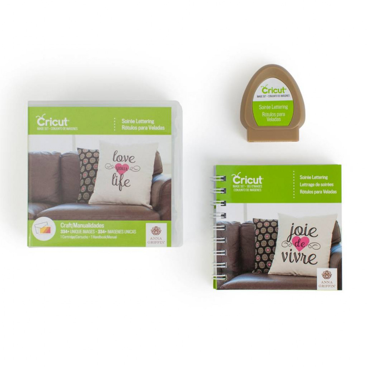 Cricut Font Cartridge - Anna Griffin Soiree Lettering - Bastel-Welt Schobes